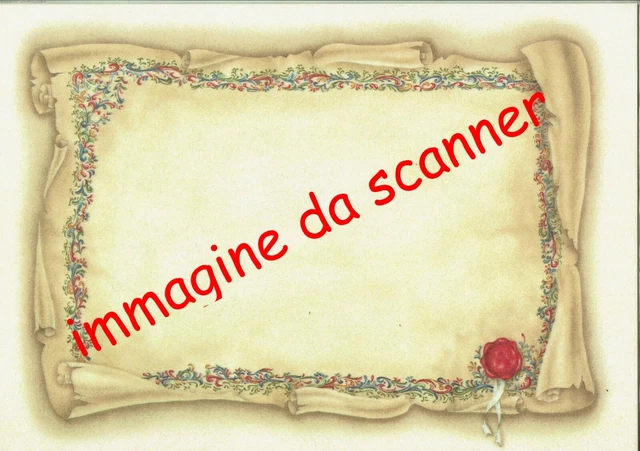 Fogli Carta Pergamena Da Stampare IN VENDITA! - PicClick IT