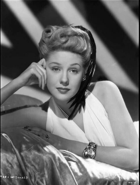 MARIE MCDONALD FRAPPE Studio Glamour Portrait Photo Original 8x10 B/W ...