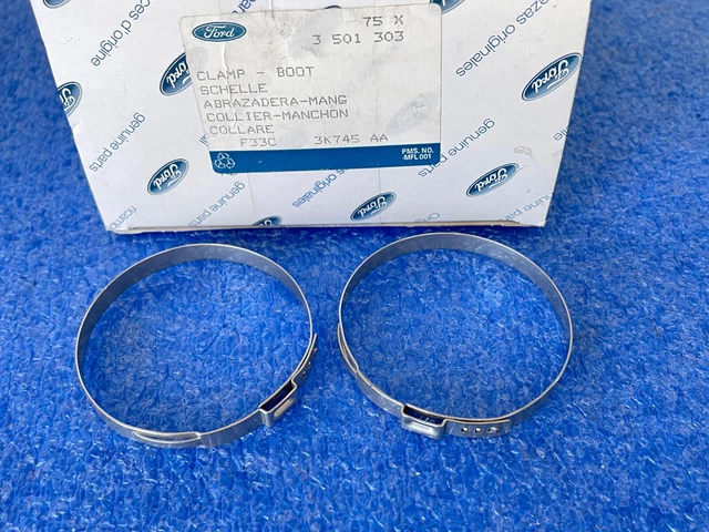 NEW GENUINE FORD Focus Rs Puma Mondeo 58Mm Steering Rack Boot Clips X2 ...