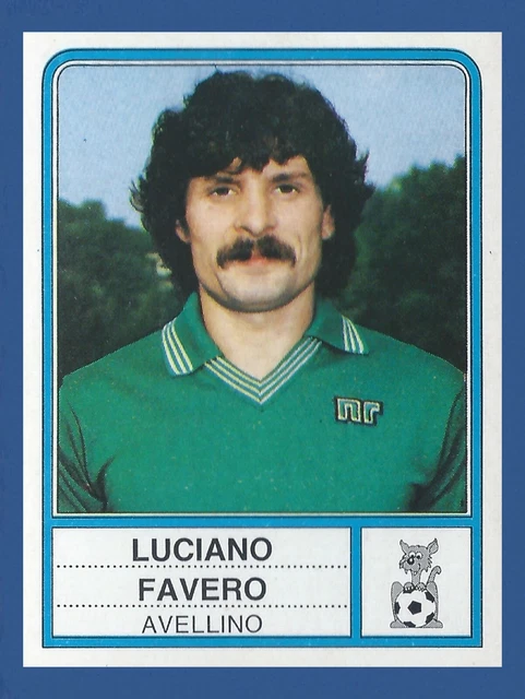 FIGURINA CALCIATORI PANINI 1983/84 - Rec/Removed - N.025 Favero ...