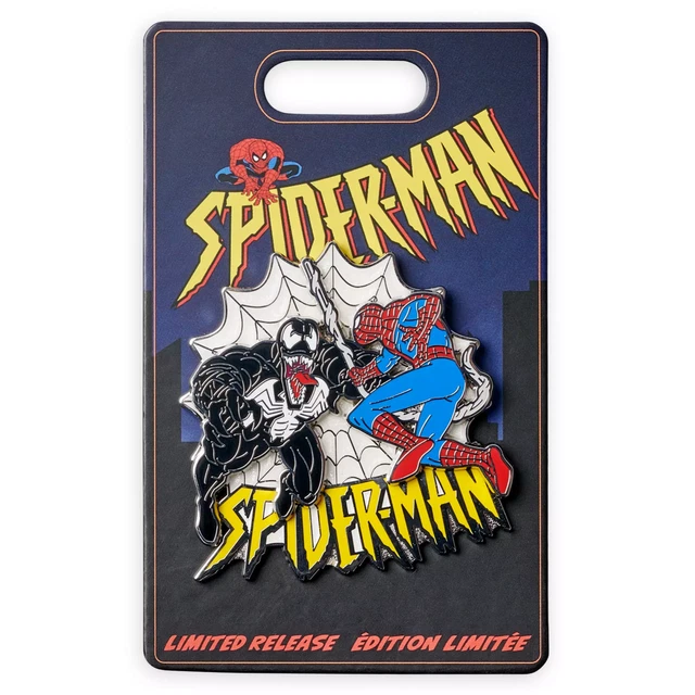 DISNEY SPIDERMAN AND Venom Pin The Animated Series Limited Release New ...