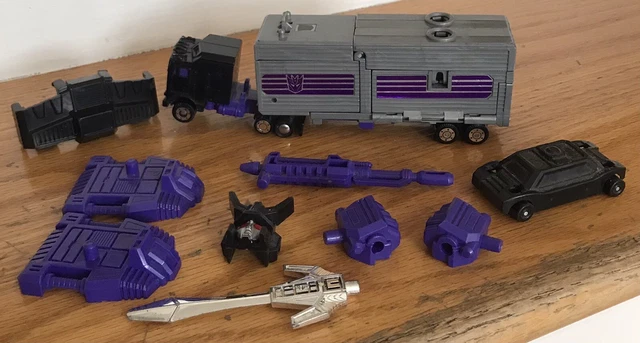 VINTAGE 1985 STUNTICON Motormaster Transformers G1 avec missiles et ...