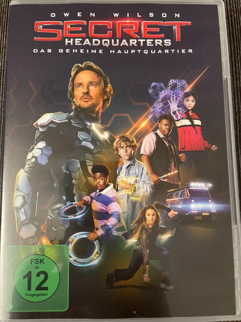 DVD SECRET HEADQUARTERS Das Geheime Hauptquartier (2023), FSK 12 Jahre ...