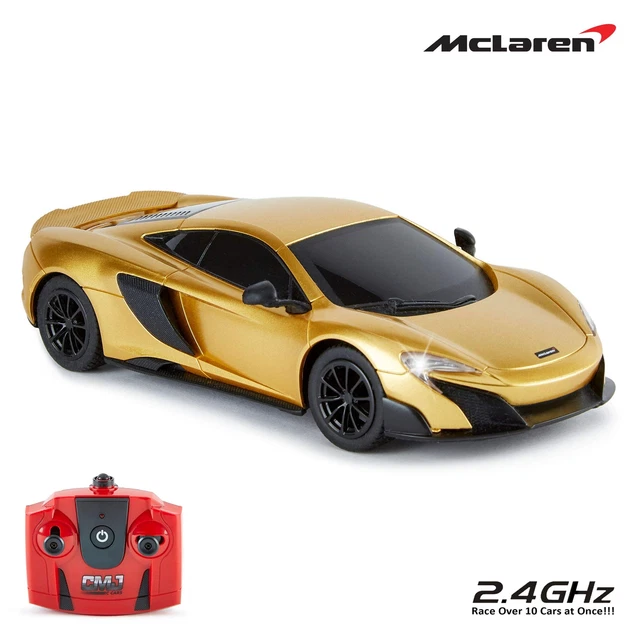 CMJ RC CARS Voiture télécommandée sous Licence Officielle McLaren 675LT échel... EUR 44,71 ...