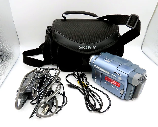 VIDEOCAMERA SONY HANDYCAM Hi8 Steady Shot Ccd-Trv328 Testata Funziona ...