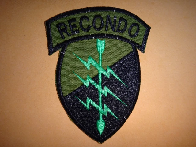 US SPECIAL FORCES MACV RECONDO School Vietnam War Semi-Subdued Patch £ ...