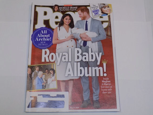 PEOPLE MAGAZINE MAY 27 2019 Royal Baby Son Album Meghan Doris Day ...