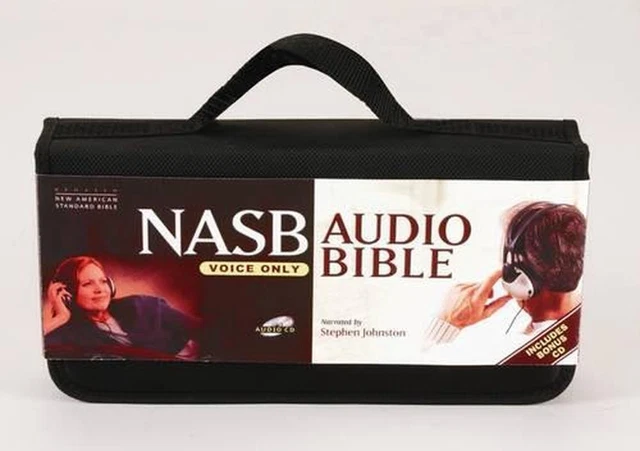 LIVRE DISQUE COMPACT NASB Bible par Stephen Johnston (anglais) EUR 98 ...