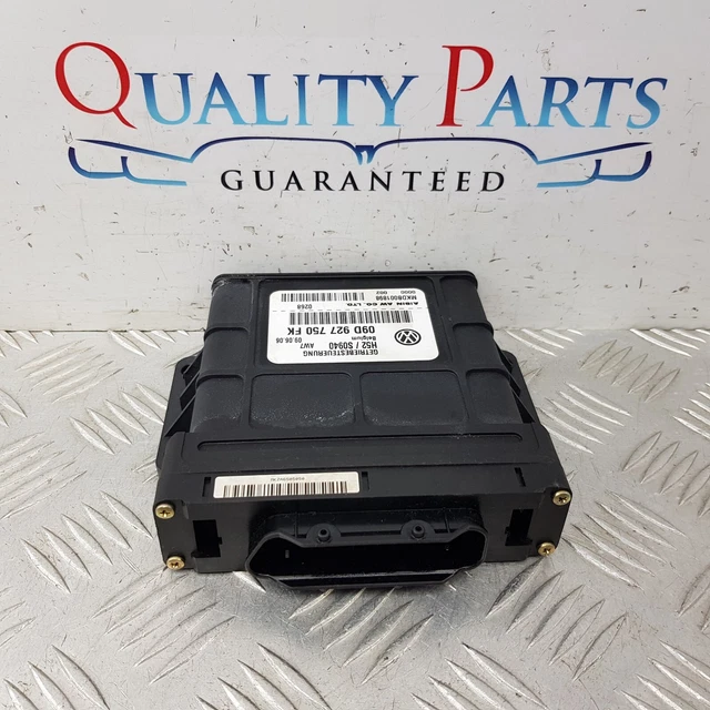AUDI Q7 AUTOMATIC Gearbox Transmission Control Module Unit 09D927750Fk ...