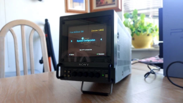 SONY PVM-6041QM 5& Inch Colour Rgb Crt Gaming Monitor £489.00 - PicClick UK