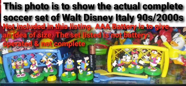 WALT DISNEY CHARACTER Soccer Set Italy in Topolino(MickeyMouse)Comic ...