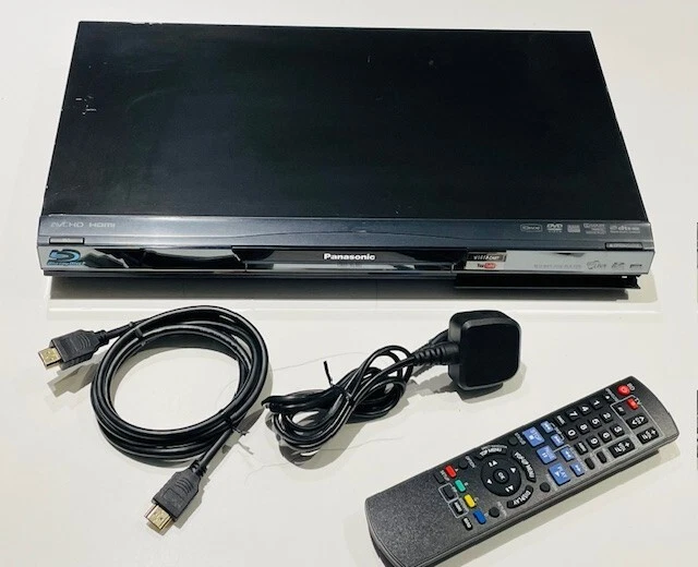 PANASONIC DMP-BD80 DVD/CD Blu-Ray Player HDMI, Dolby True HD, USB. SD ...