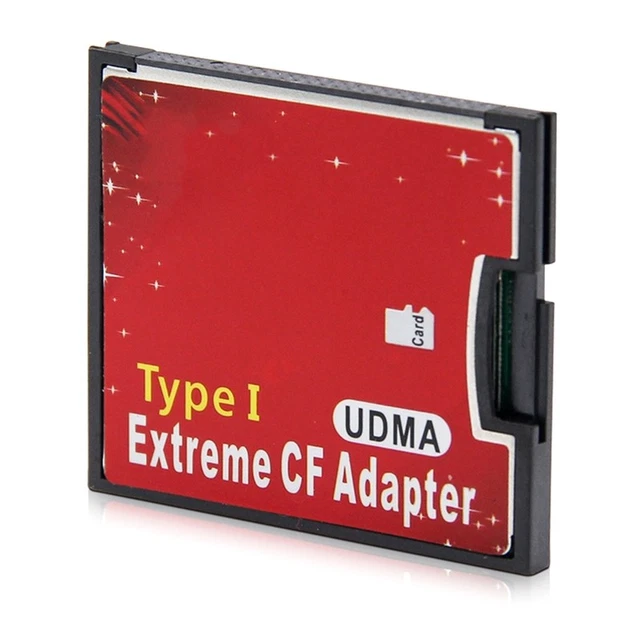 HIGH QUALITY MICRO-SD XC to Compact Flash Type Memory Card Reader ...