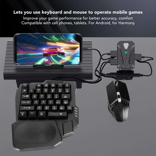 Wired Keyboard Mouse Converter Set High Sensitivity Mobile Game Converter 2bb Eur 38 64