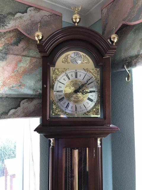 JAMES STEWART (ARMAGH) Grandfather Long Case Clock 208cm H (top of ...
