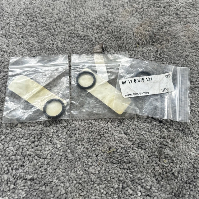 BMW E34 E32 E36 HVAC Heater Matrix Seal O-Ring Gasket 64118379131 New ...