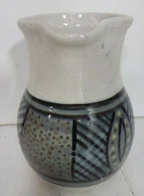 TIWI ISLAND ABORIGINAL Hand Painted Jug Australian Pottery Ceramic ...