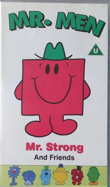 MR MEN - Mr Strong and Friends (VHS, 1995) £12.99 - PicClick UK