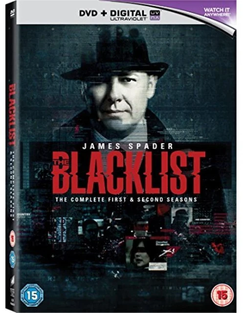 THE BLACKLIST - Season 1-2 DVD TV Shows (2015) James Spader Quality ...