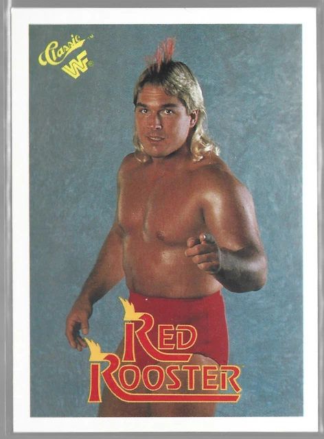 1989 WWF CLASSIC Red Cooster Terry Taylor #39 WWE WCW TNA NXT AEW HOF ...