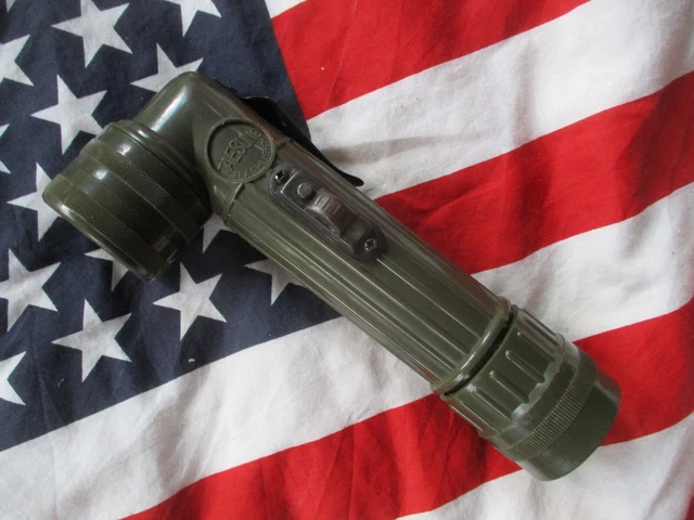 GENUINE US ARMY USMC issue TORCH FLASHLIGHT taesung USA DT-109/S ...