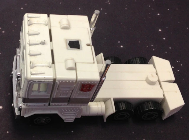 ULTRA MAGNUS WHITE Truck Cab Transformers G1 1986 Figure Vintage 80s ...