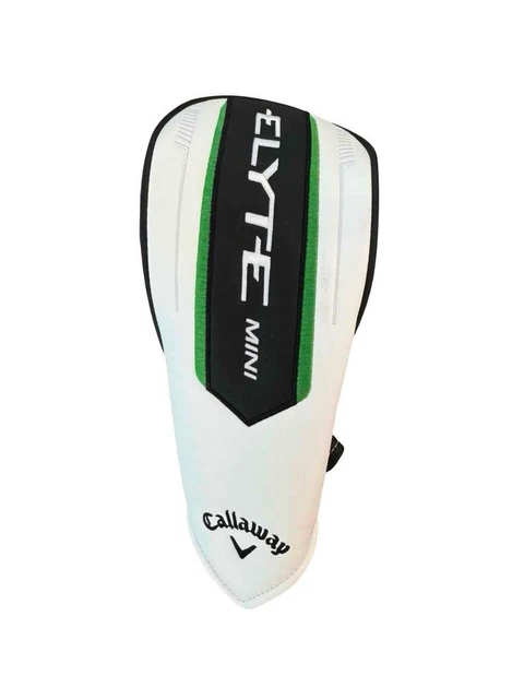 &NICE& 2025 Callaway Elyte Mini Driver Head Cover-Black/White/Green ...