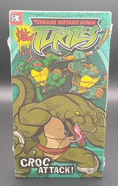 TEENAGE MUTANT NINJA Turtles Croc Attack VHS New Sealed £8.56 - PicClick UK