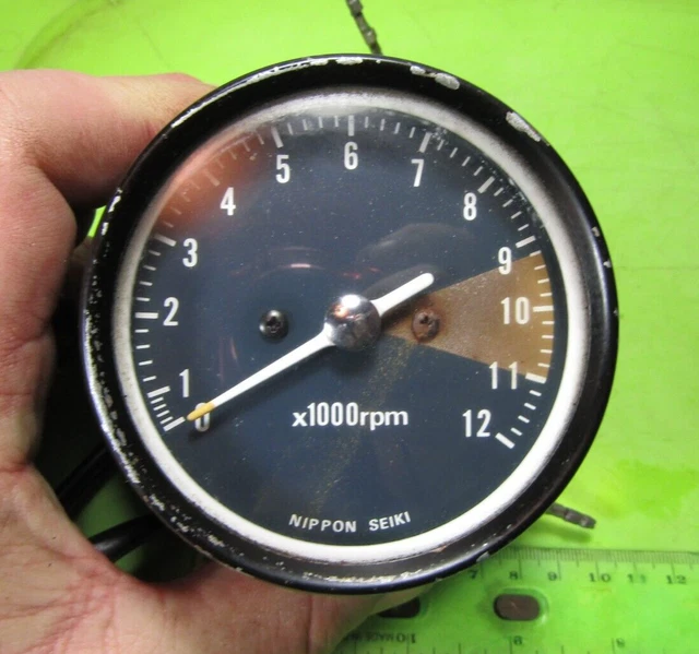 HONDA CB360T CB 360 1975-1977 Motorcycle Tachometer Gauge # 11 OEM ...