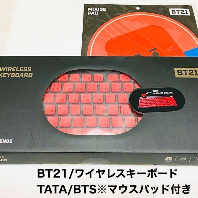 BTS BT21 WIRELESS Keyboard TATA V with Mouse Pad £50.23 - PicClick UK