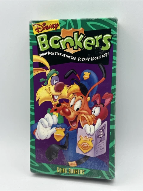 WALT DISNEY'S BONKERS VHS 1994 Going Bonkers Buena Vista Home Video ...