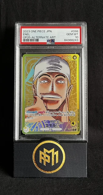 ONE PIECE TCG - Enel Alternate Art Leader - OP05-098 - GEM MINT PSA 10 Japanese EUR 140,30 ...