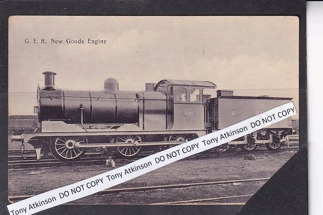 GREAT EASTERN RAILWAY - New Goods Engine - Vintage Post Card - #L12578 ...