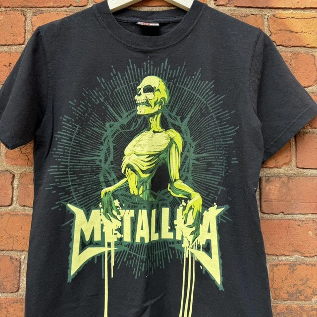 METALLICA SKELETON T shirt S 00s $30.00 - PicClick CA