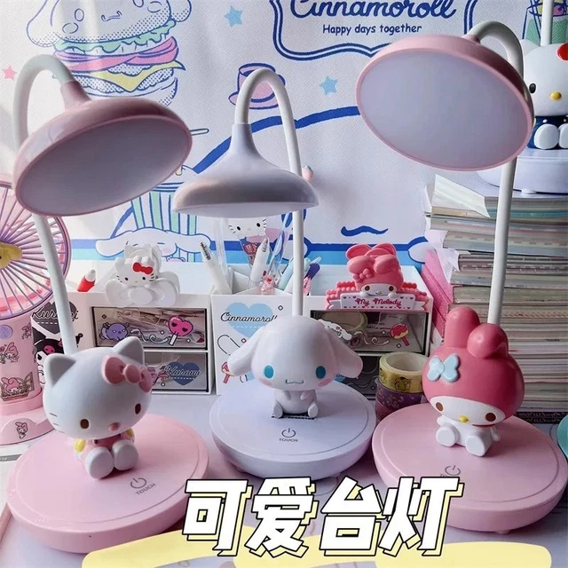 SANRIO HELLO KITTY Desk Lamp Table Light cute small desktop night light ...