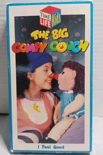THE BIG COMFY Couch IFEEL GOOD VHS, 1995 Time Life Kids Tested Working ...