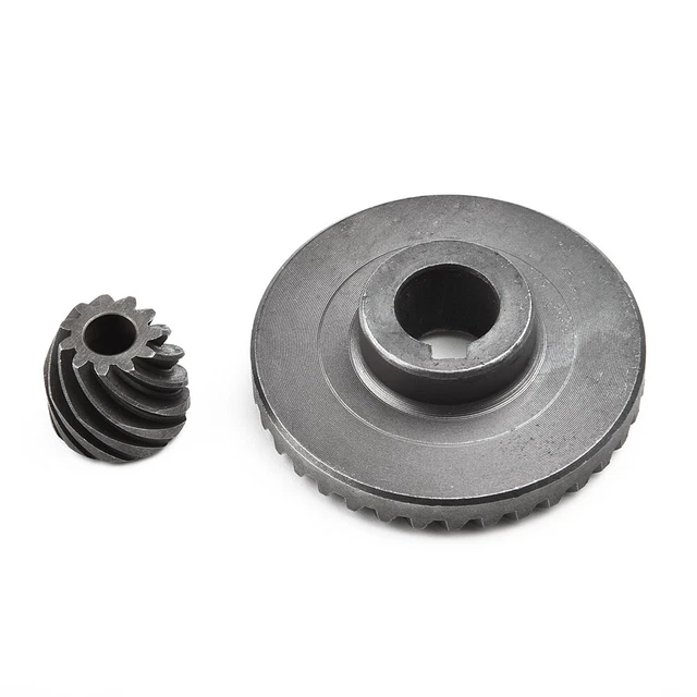 ENSEMBLE D'ENGRENAGES BISEAUTÉ en spirale de remplacement métallique pour meul EUR 12,47 ...