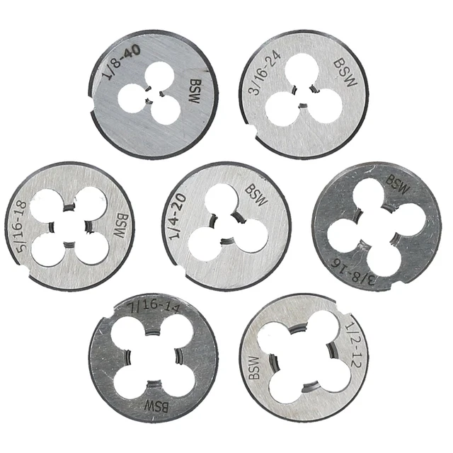 1/8& - 1/2& Whitworth BSW 1"/25mm Die Thread Cutter £10.50 - PicClick UK