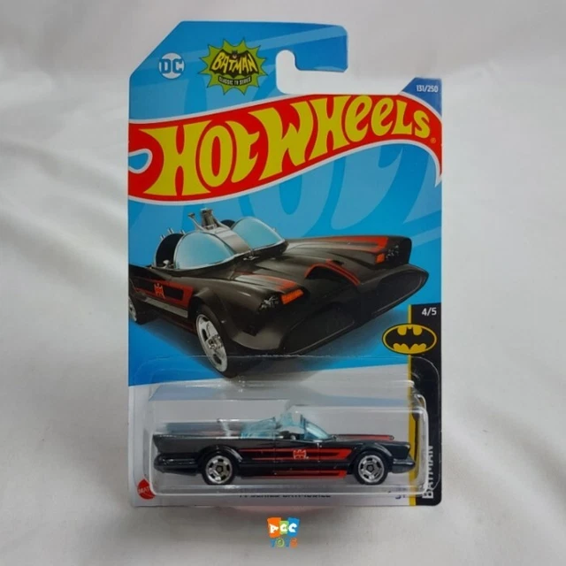 HOT WHEELS TV Series Batmobile Batman Black Number 4/5 New and Unopened ...