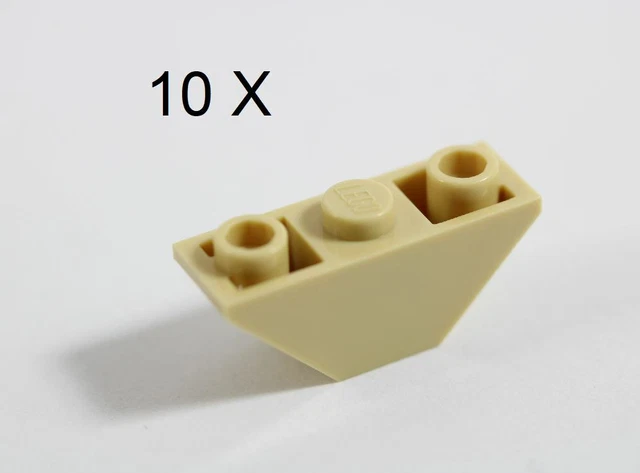 LEGO® TAN SLOPE Inverted 45 3 x 1 Double Design ID 2341 $10.99 ...