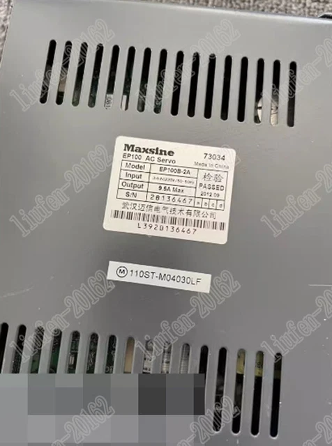 1 STCK. GEBRAUCHT maxsine EP100 Servoantrieb EP100B-2A EUR 199,21 ...