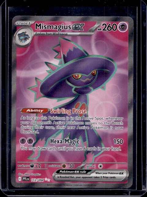 2025 POKEMON PHANTASMAL Flames Mismagius ex Ultra Rare #112/094 £0.74 ...