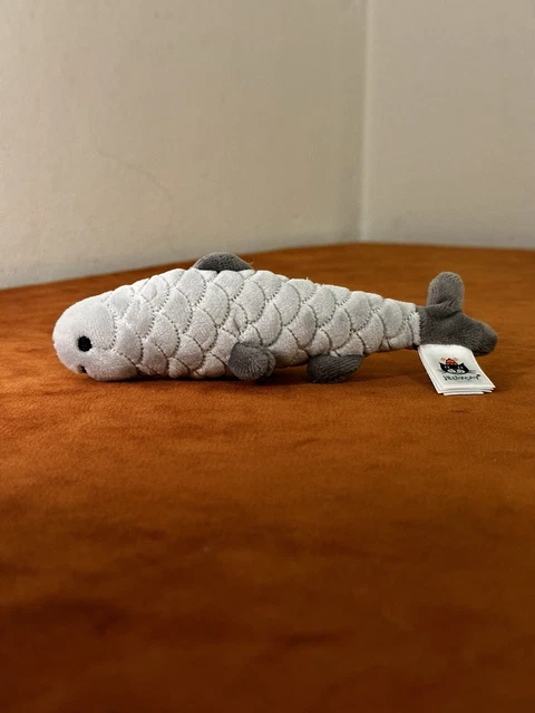JELLYCAT SENSATIONAL SEAFOOD Sardine Rare Retired Soft toy HTF EUR 42 ...