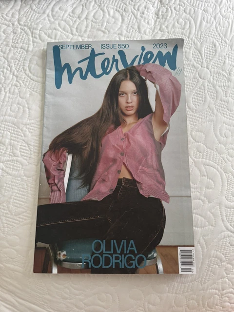 OLIVIA RODRIGO - Interview magazine - September 2023 $100.00 - PicClick AU