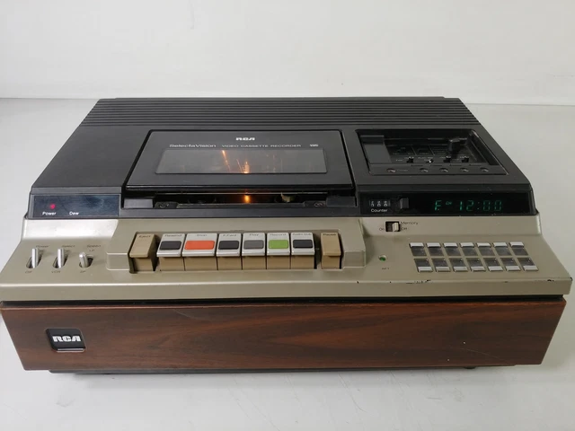 RCA VCT400 VINTAGE SelectaVision Video VHS Cassette Player Recorder $59 ...