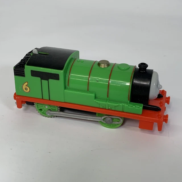 THOMAS THE TANK Engines Percy Motorised Train Blue 2013 Mattel £9.99 ...