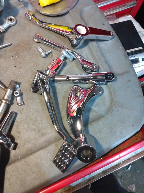 HARLEY DAVIDSON SPORTSTER Forward Mid Control Parts NOT ORIGINAL ...