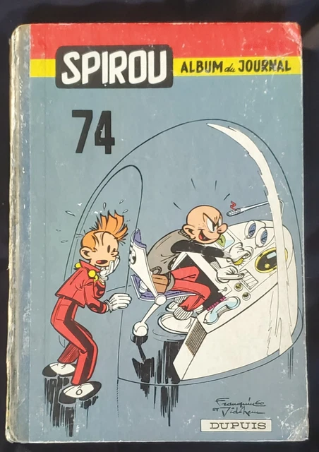 ALBUM JOURNAL SPIROU N°74 EO 1959 Reliure N°1123 au N°1133 Franquin Dupuis BE EUR 19,00 ...