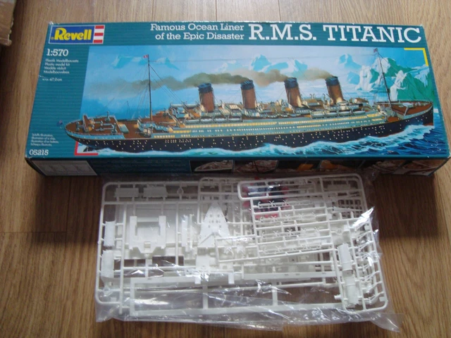 REVELL - MAQUETTE du R.M.S. TITANIC réf 05215, échelle 1/570ème EUR 29 ...