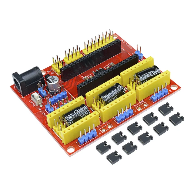 ENGRAVING MACHINE CNC Shield V4 Stepper Motor Driver for Arduino GRBL £ ...